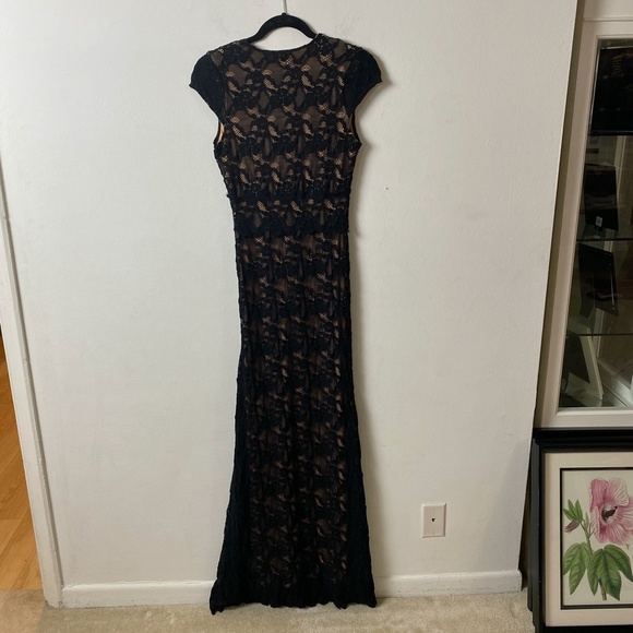 Nightcap | Dresses | Nightcap Fitted Lace Long Dress | Poshmark
